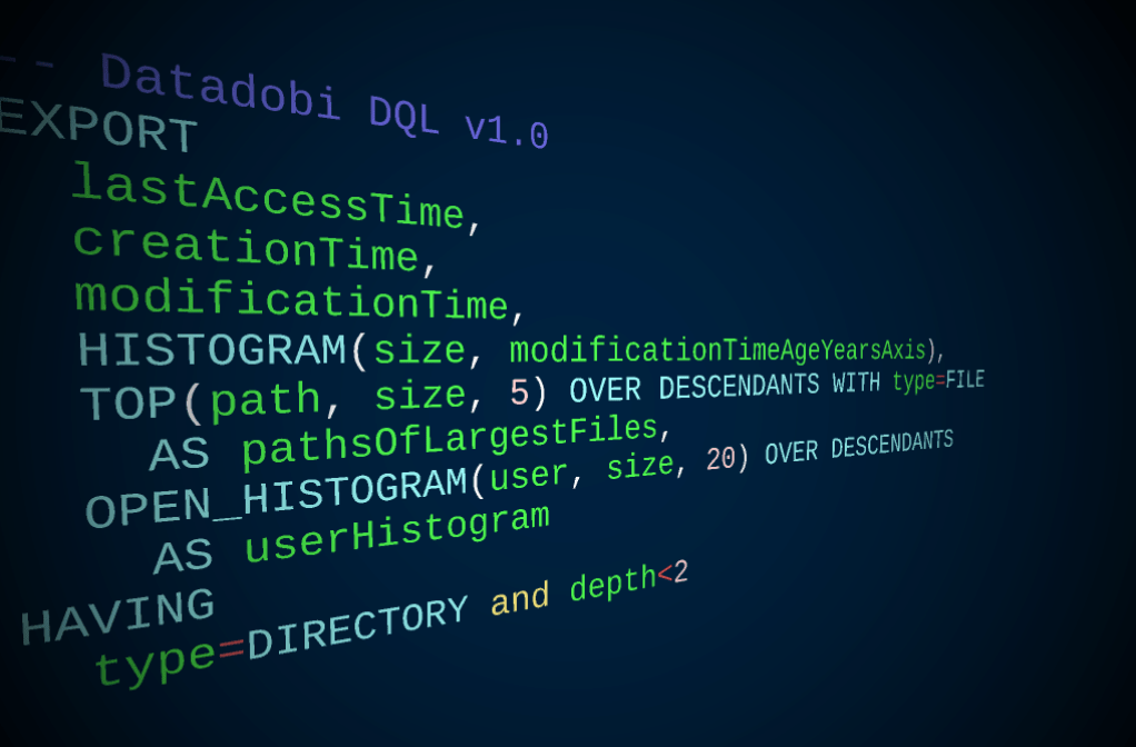 Introducing Datadobi Query Language DQL A Unique Technology To Scan 